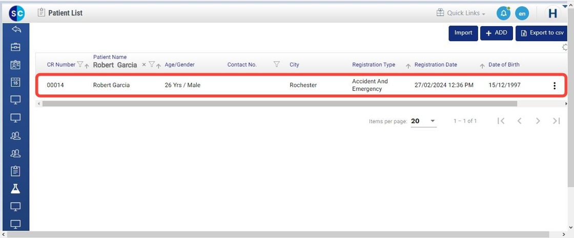 Access Patient Information – JVS Group