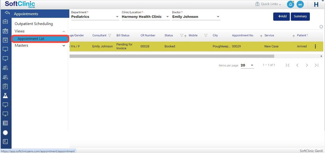 View Appointment History – JVS Group