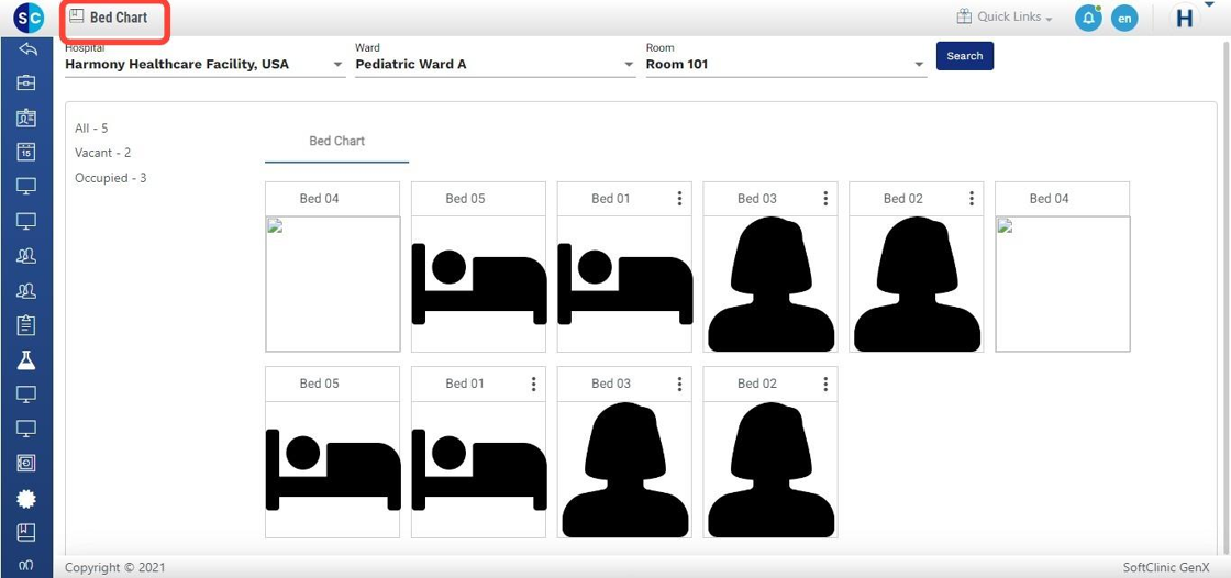Manage Bed Allocation – JVS Group