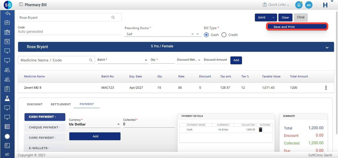 Pharmacy Bill – JVS Group