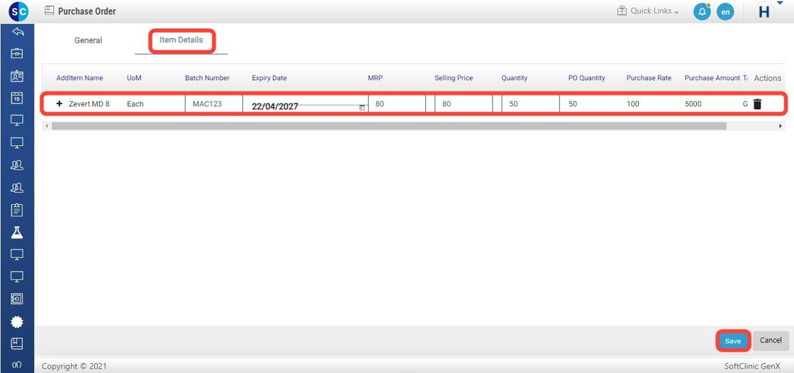 Po Goods Receipt Note – JVS Group