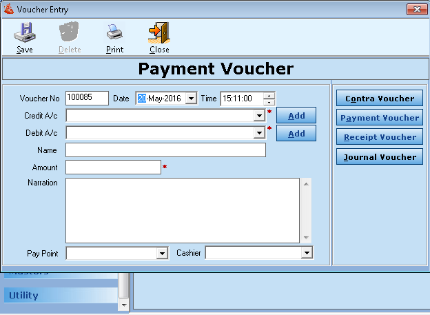 Accounts Module – JVS Group