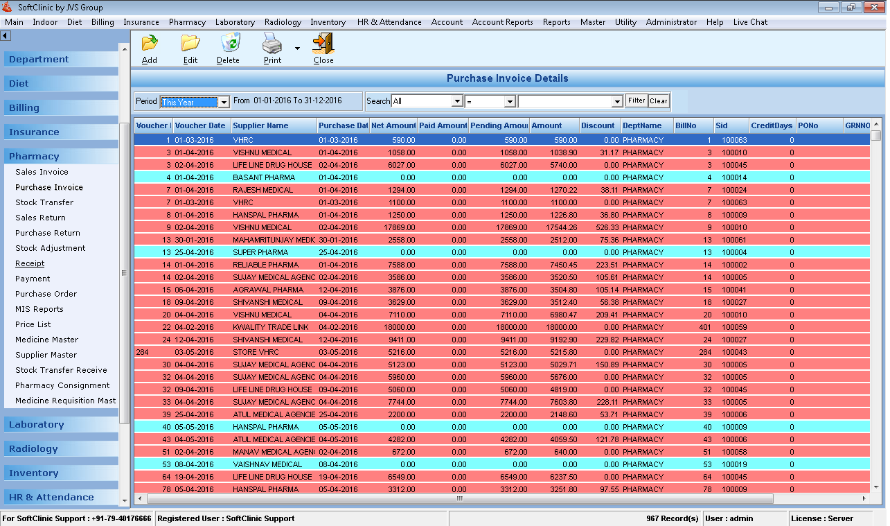 Pharmacy Module – JVS Group