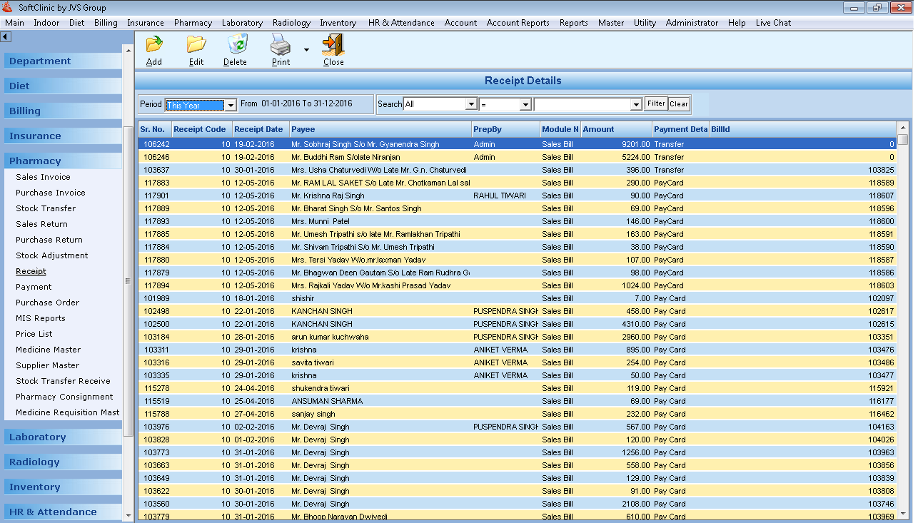 Pharmacy Module – JVS Group