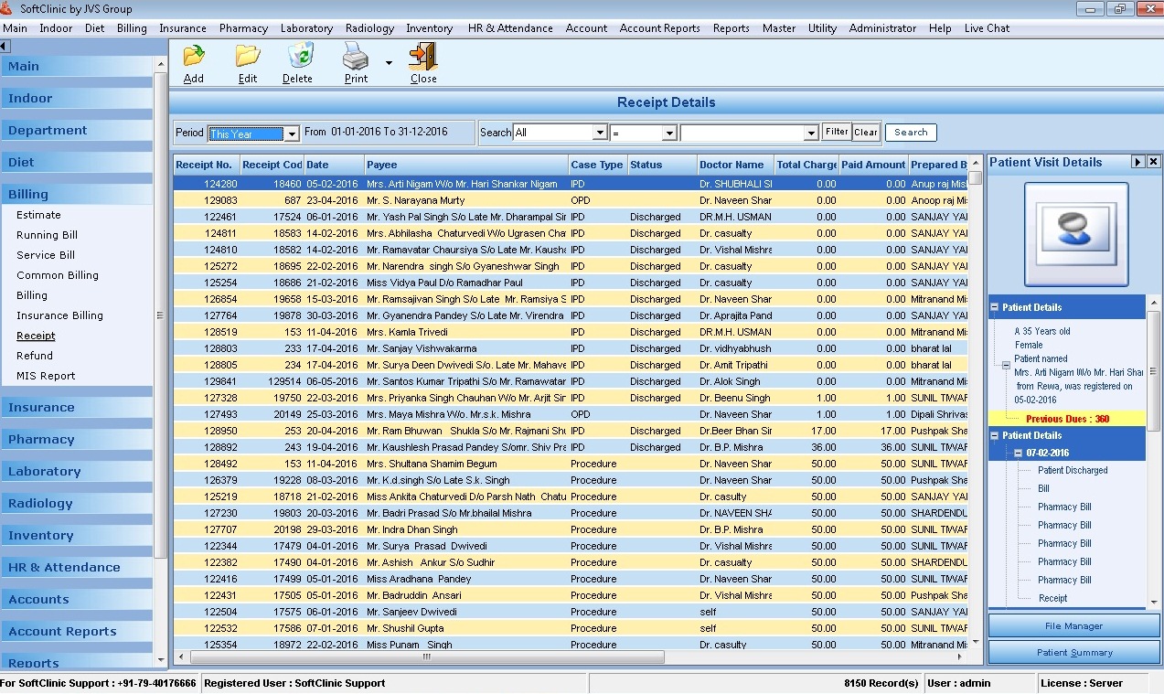 Billing Module – JVS Group
