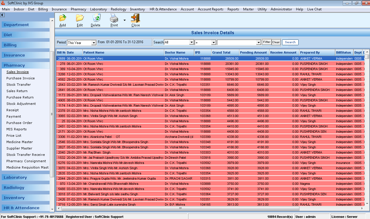 Pharmacy Module – JVS Group
