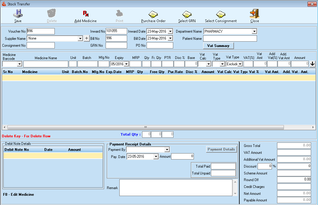 Pharmacy Module – JVS Group
