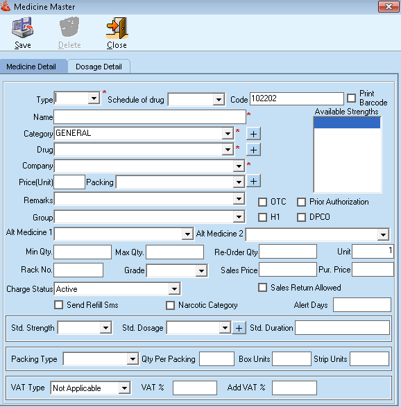 Pharmacy Module – JVS Group