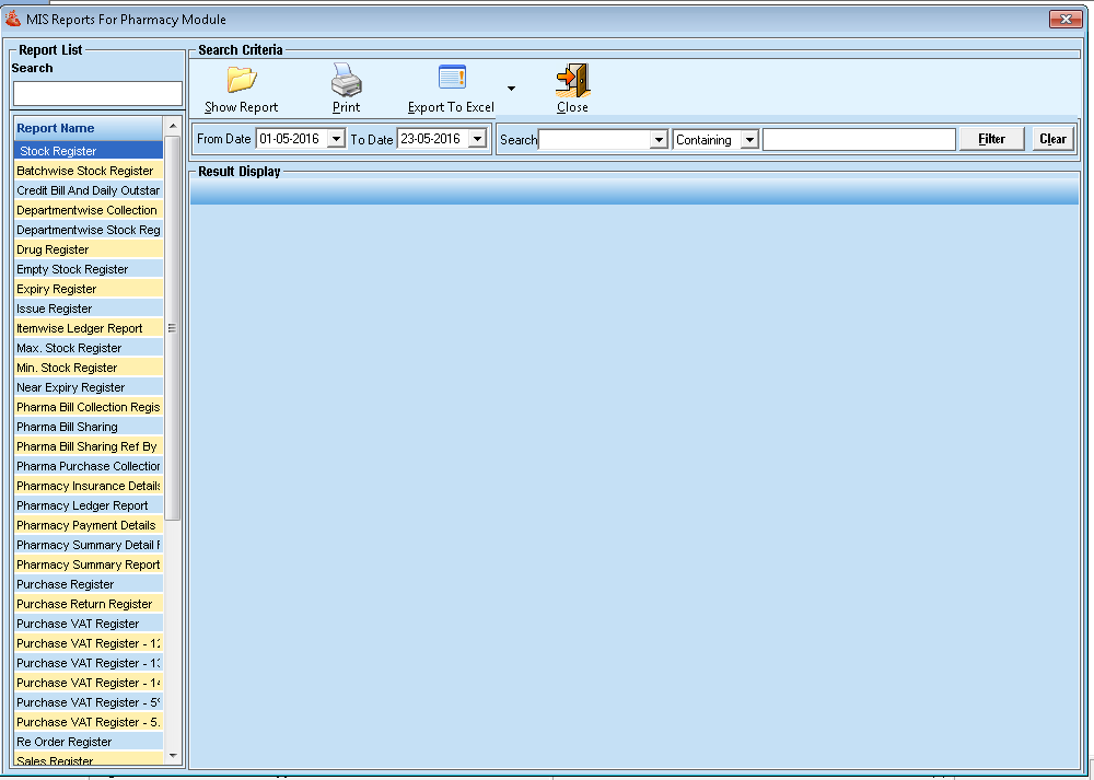 Pharmacy Module – JVS Group