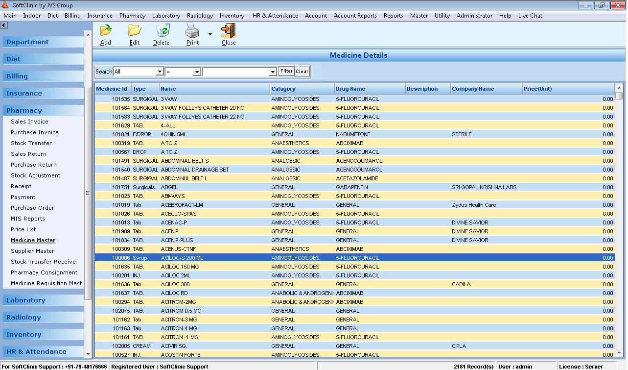 Pharmacy Module – JVS Group