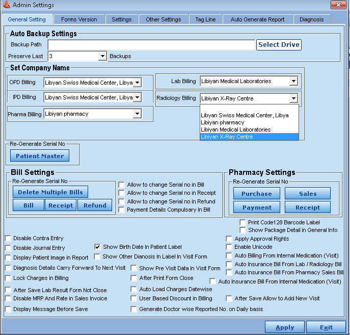 How to set your company name in the Reports? – JVS Group