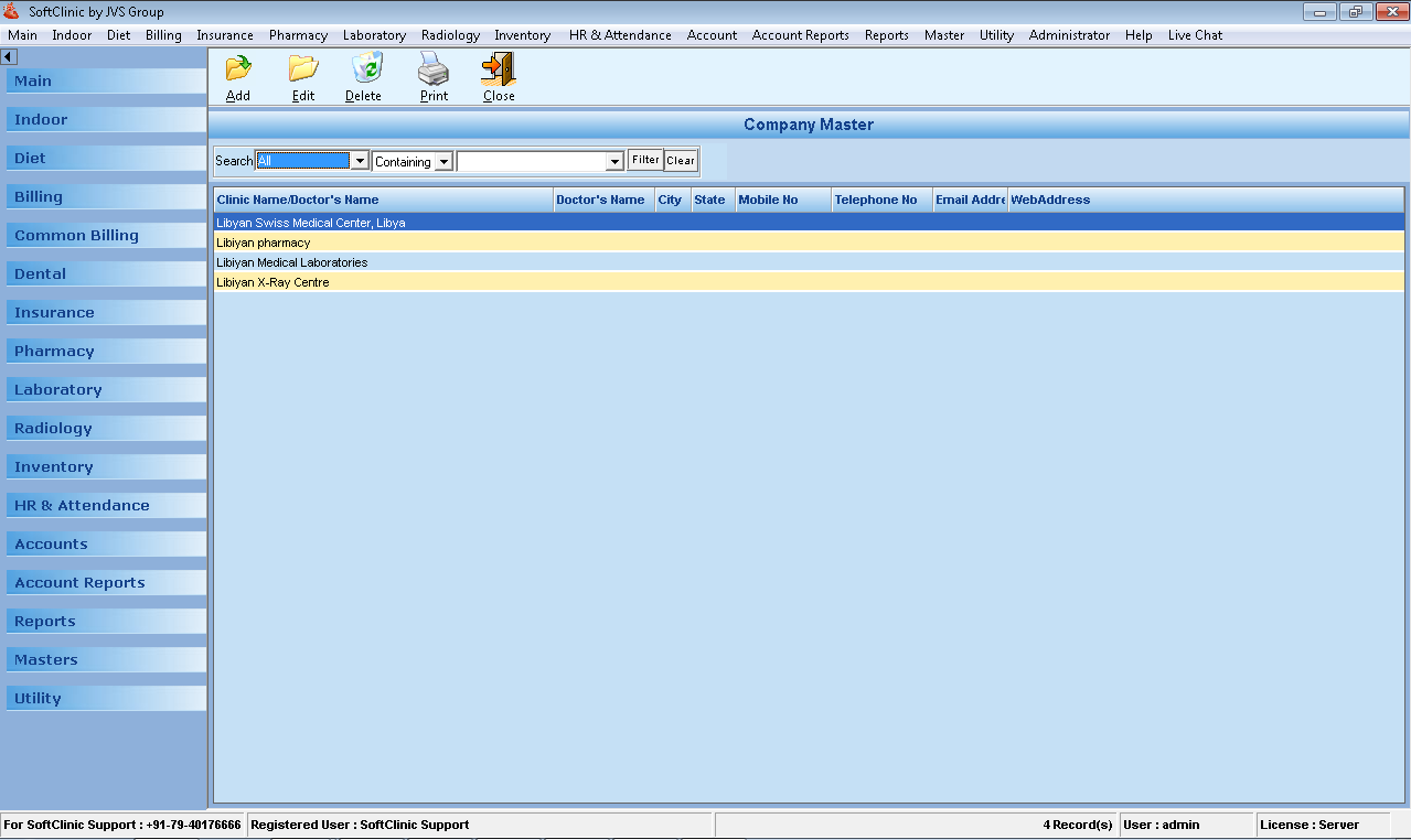 How to set your company name in the Reports? – JVS Group